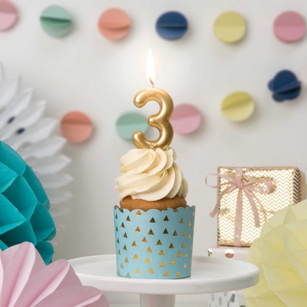 Puuvillane kuldne tassel, 14 tk - Happymania